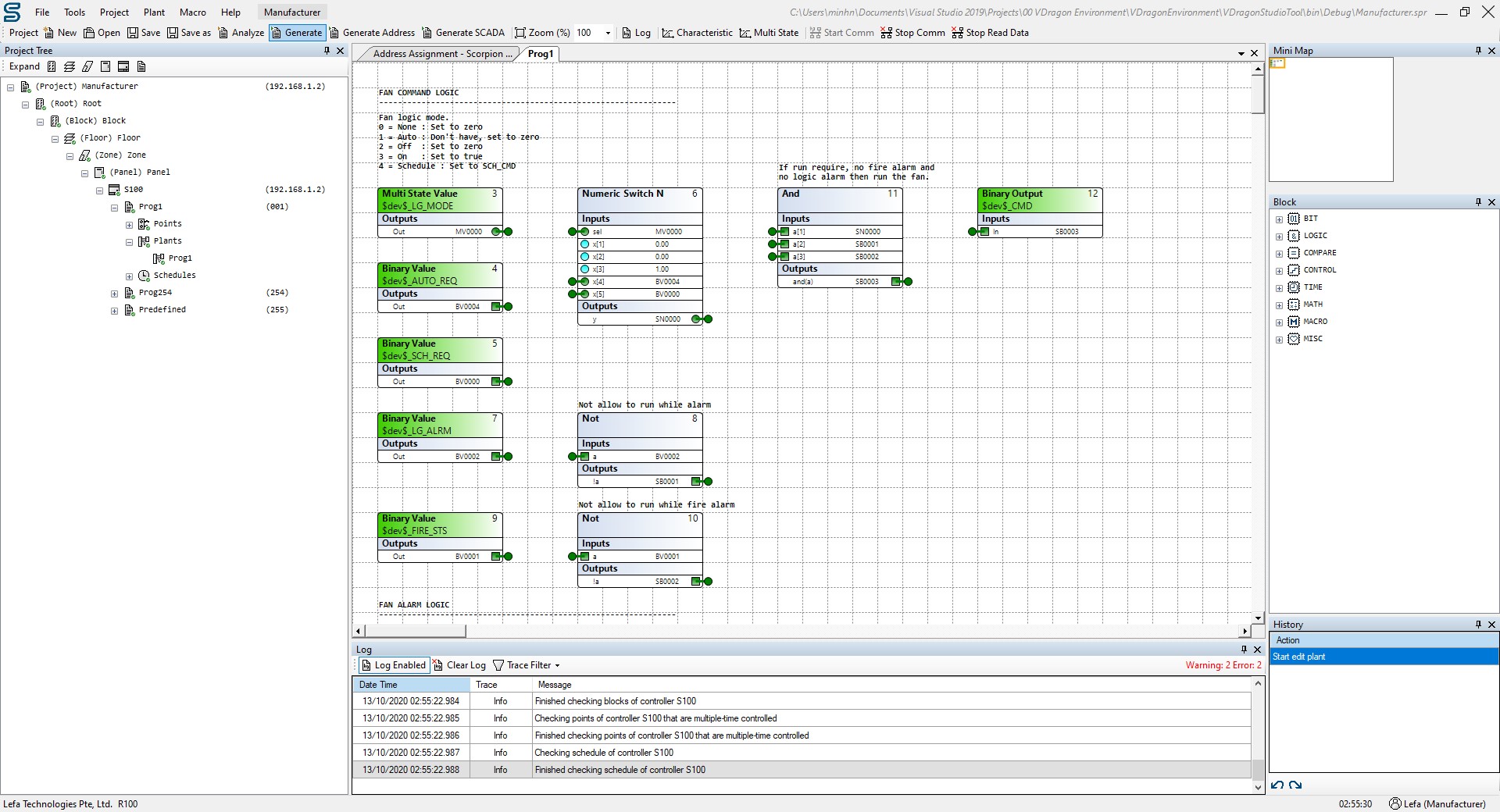 Easy BMS - Easy Integration: Làm quen với lập trình Block trong BMS ...
