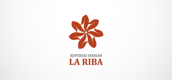 Desain Logo Koperasi Syariah La Riba | desainstudio | tutorial ...