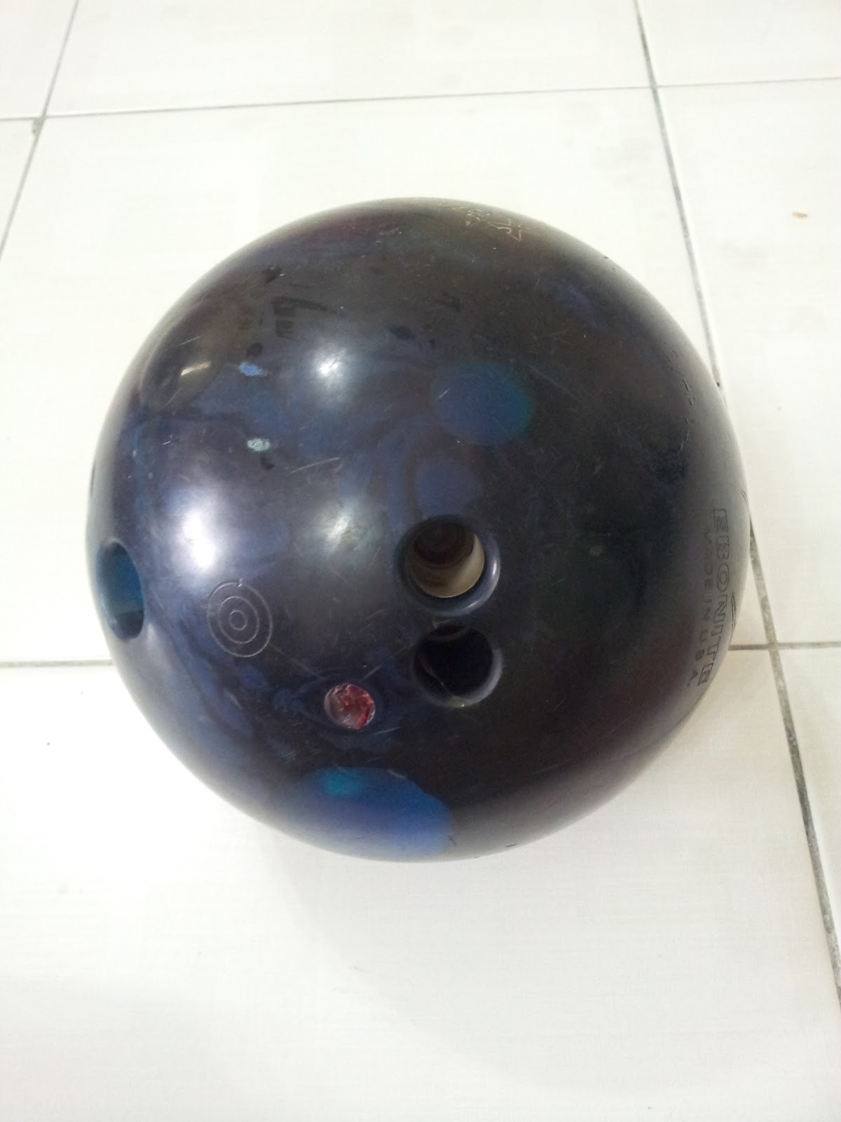 KEDAI BOWLING ONLINE: reactive bowling ball ebonite vortex V2 11 lbs++