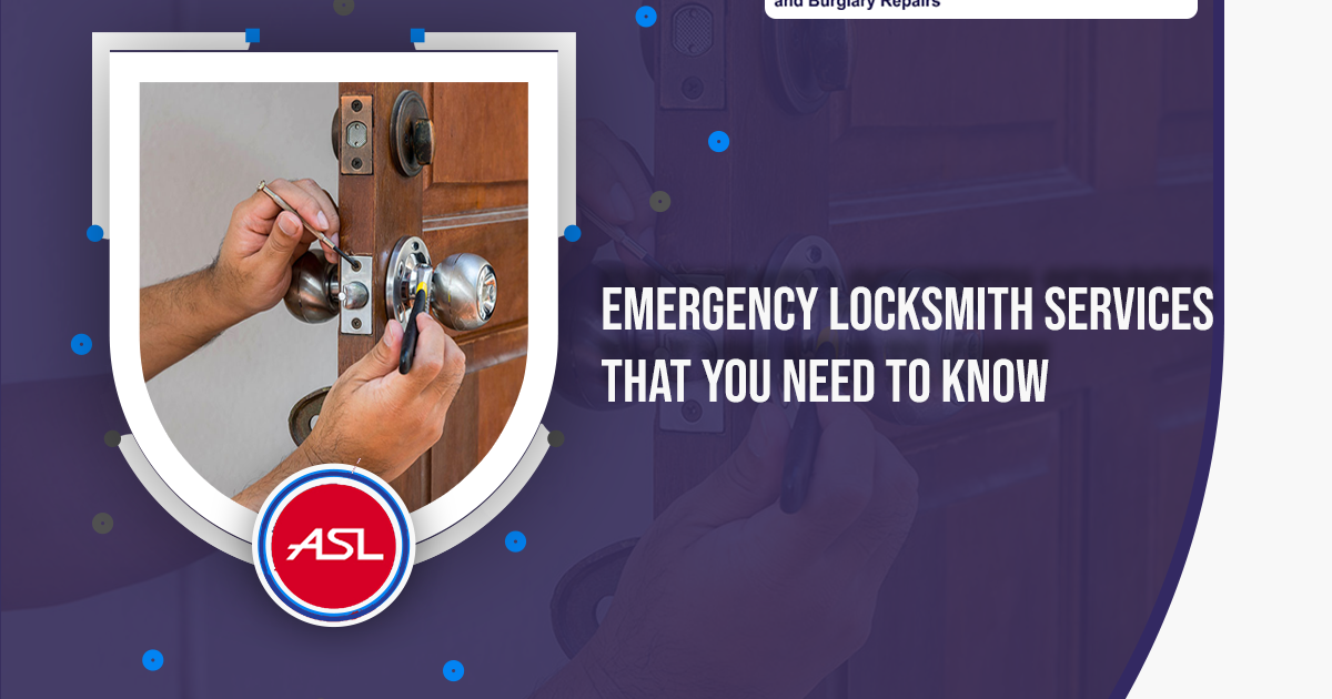 Locksmith London: Emergency Locksmith Services That You Need To Know