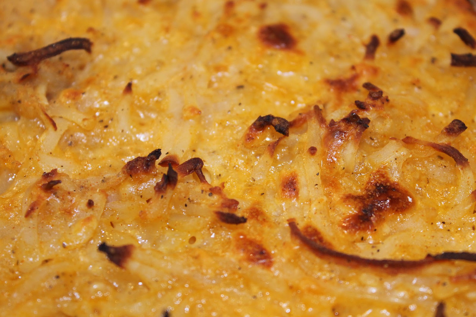 Mélange: Cheesy Hash Browns