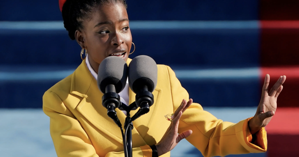 Love That Max : Inaugural poet Amanda Gorman and the speech challenges ...