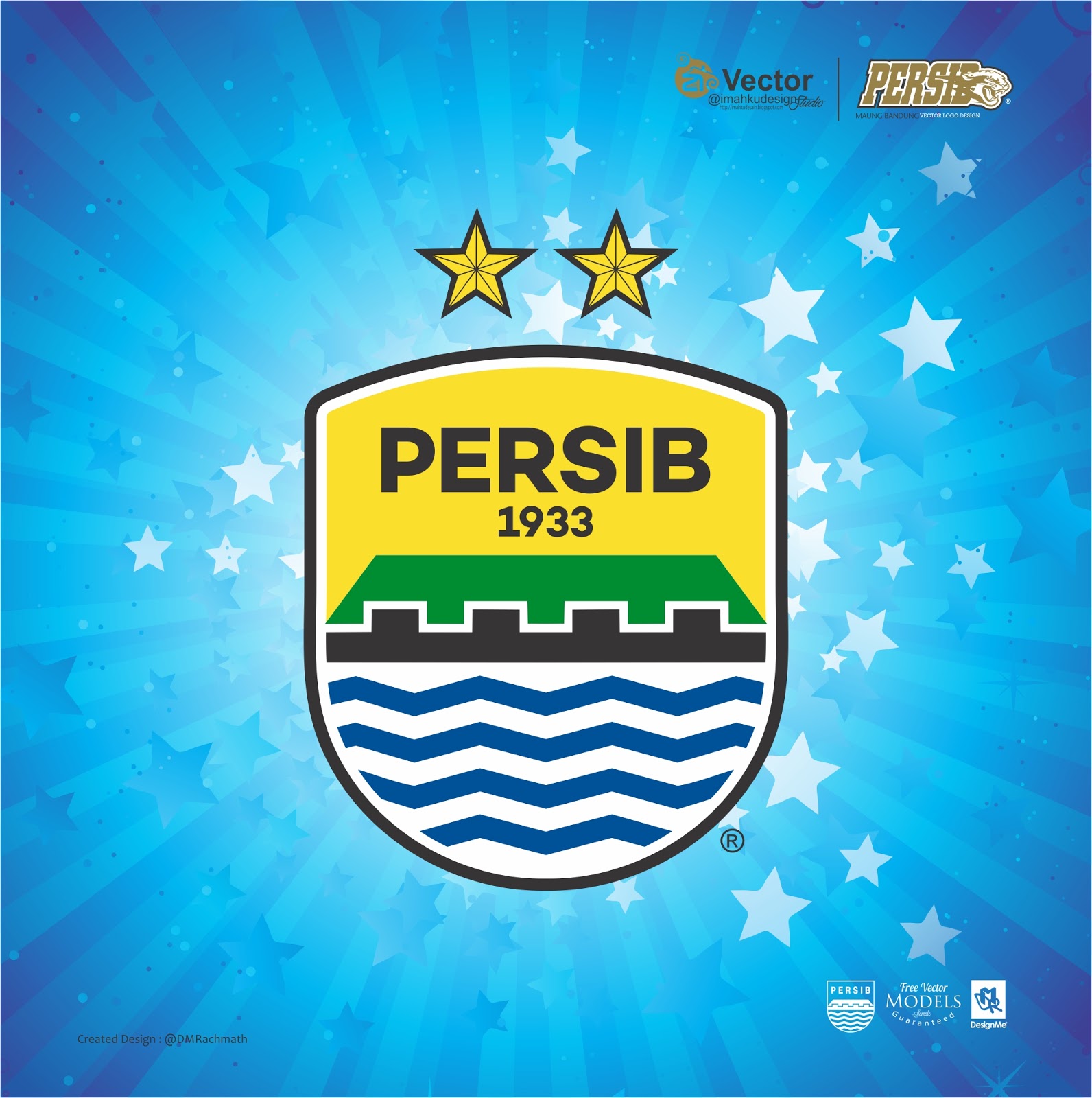 PERSIB BANDUNG LOGO VECTOR (AI,EPS,CDR) | Imahku Desain