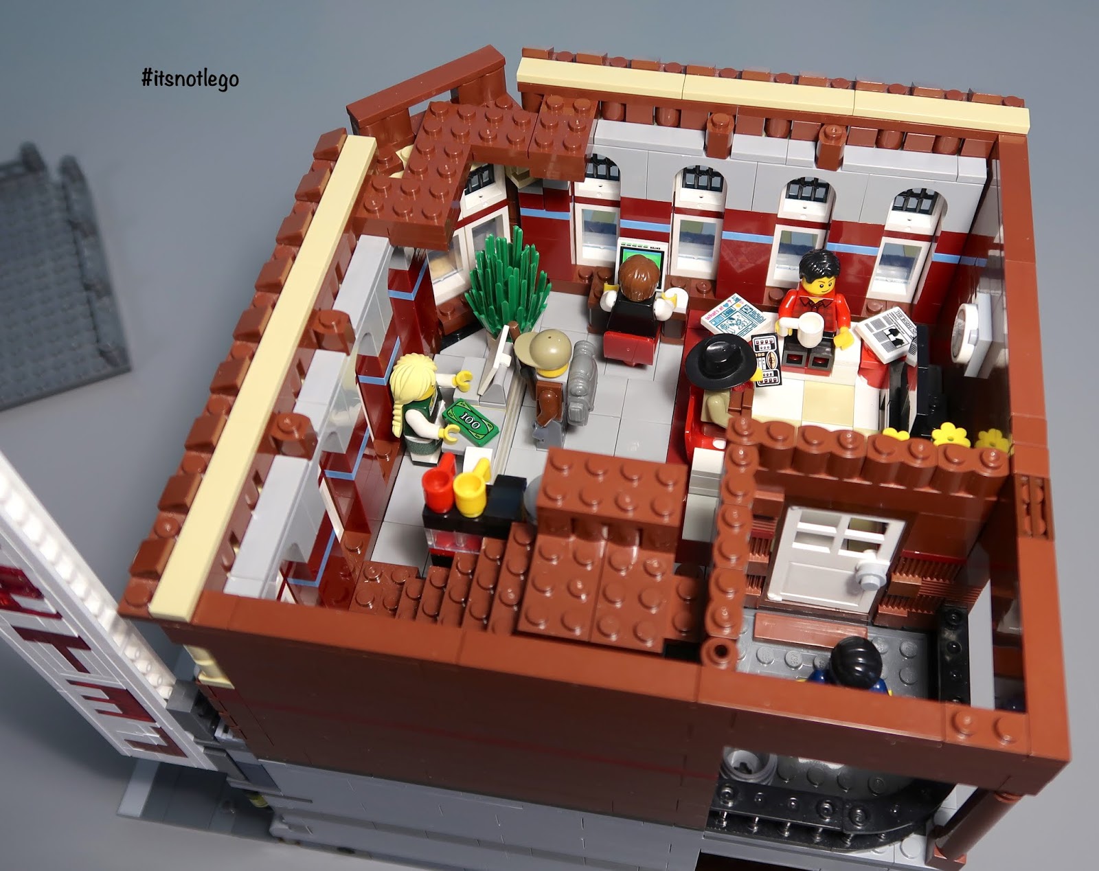 Lego Cafe Corner Interior