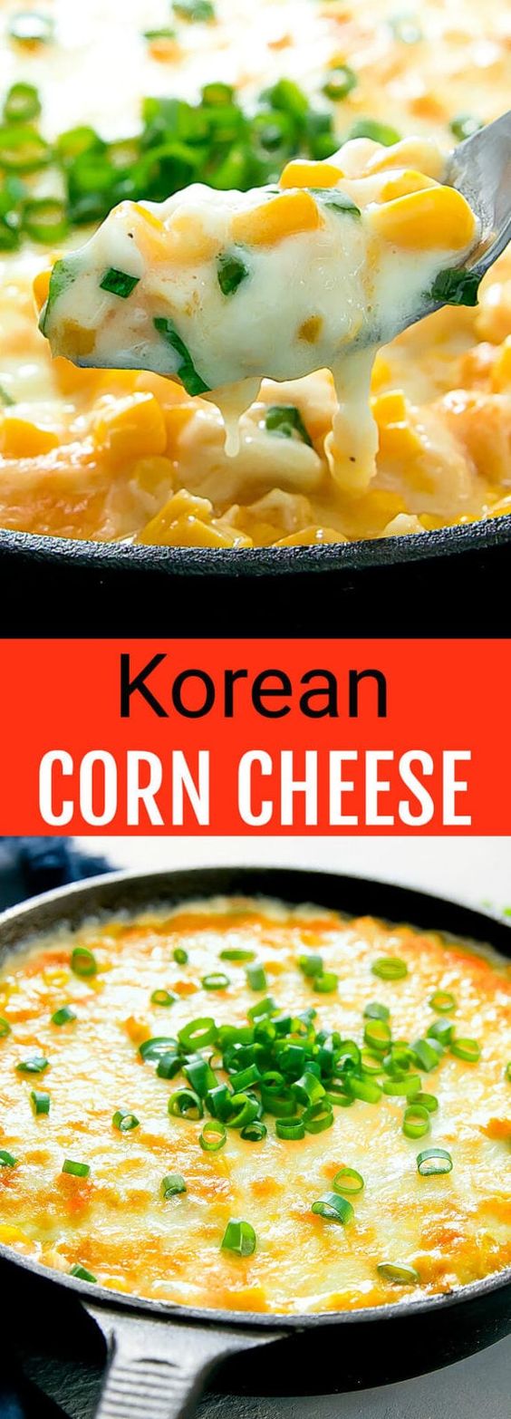 Korean Corn Cheese - Easy Dessert Healthy