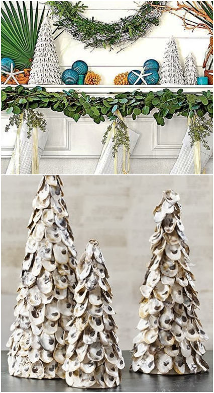 15 Shell Cone Tree Ideas | Decorative Seashell Trees