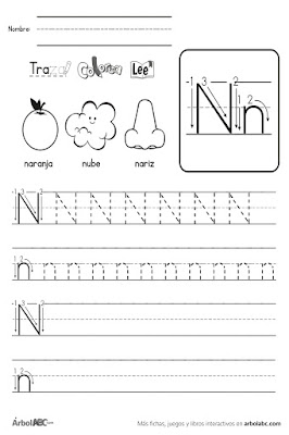 Cuaderno Lectoescritura del Alfabeto | Materiales Educativos para Maestras