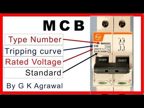 MCB MCCB RCCB Guidelines Notes: MCB MCCB RCCB Guideline Notes