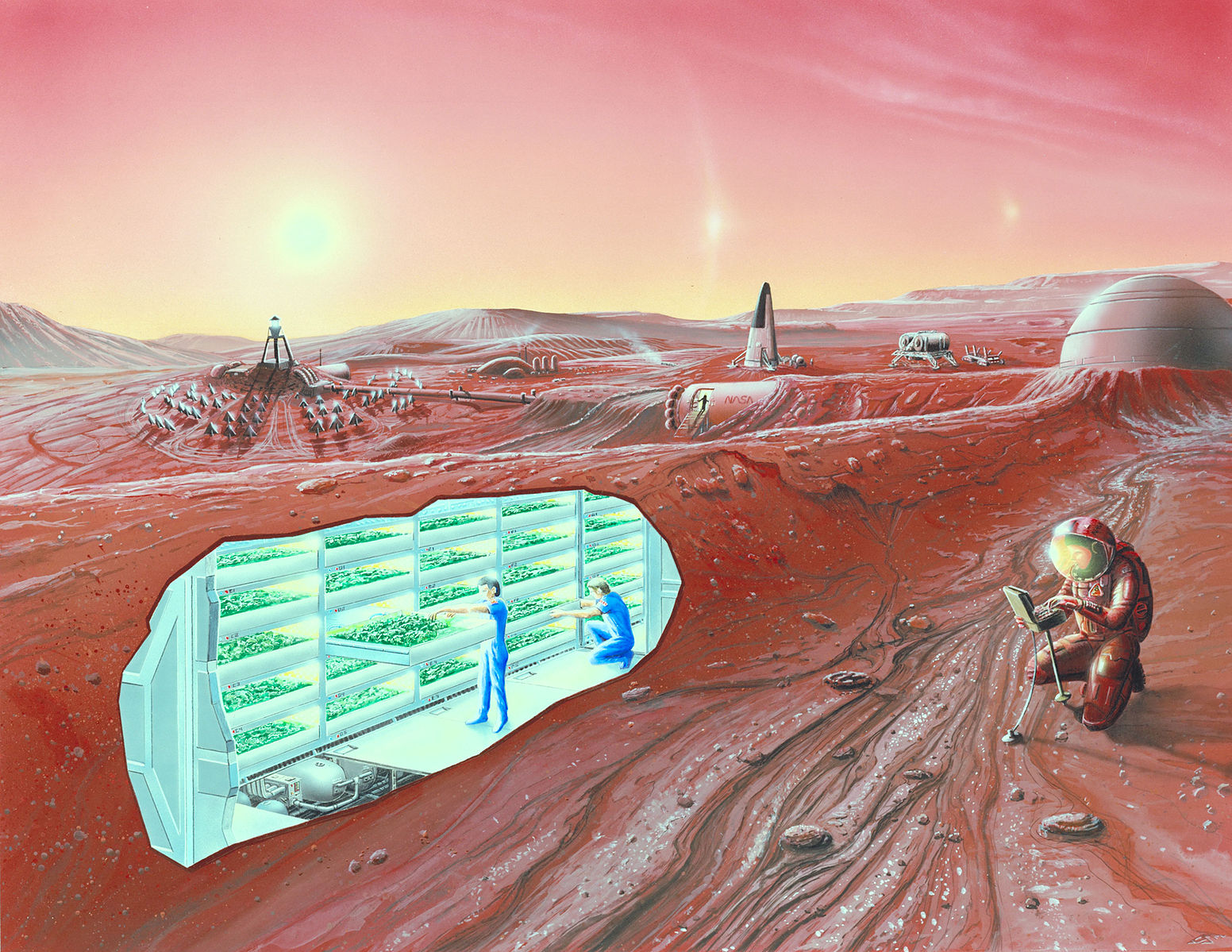 Planetary Volatiles Laboratory: The Pros and Cons of Human Missions to Mars