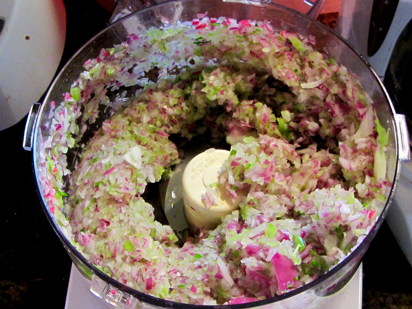 Cappy & Pegody's World: Ray Robin's Rosy Red Radish Relish Recipe