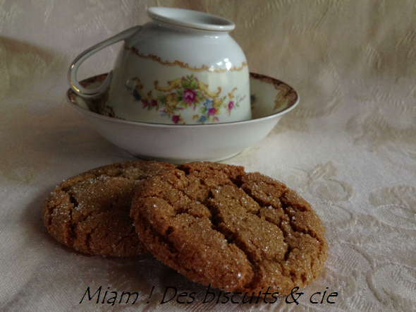 Ginger Snaps à l'orange - Miam ! Des biscuits