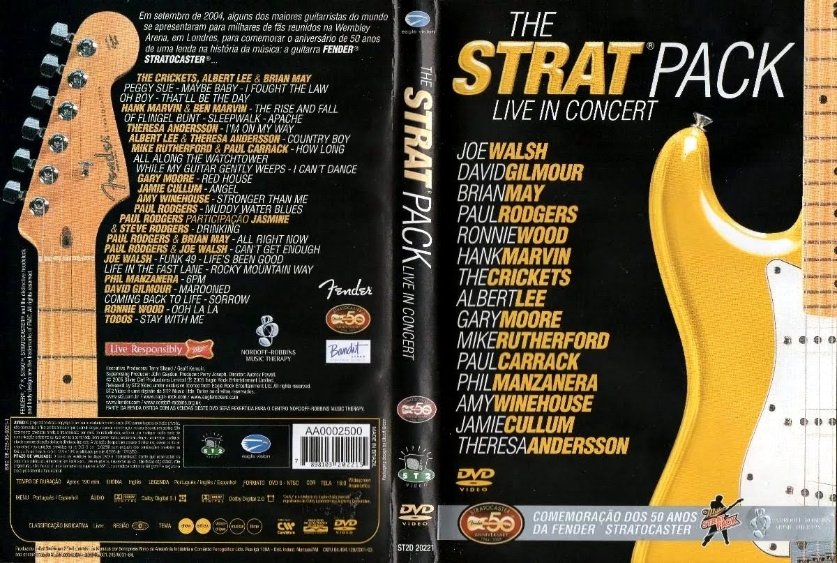 Pink Floyd Ilustrado: 2005 The Strat Pack: Live In Concert - Varios ...