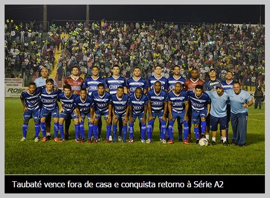 ANOTANDO FÚTBOL *: TAUBATÉ