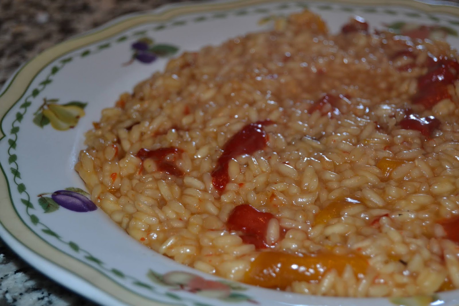 Risotto ai peperoni
