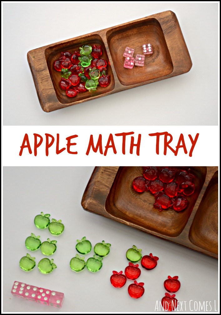 Apple Math Tray | And Next Comes L