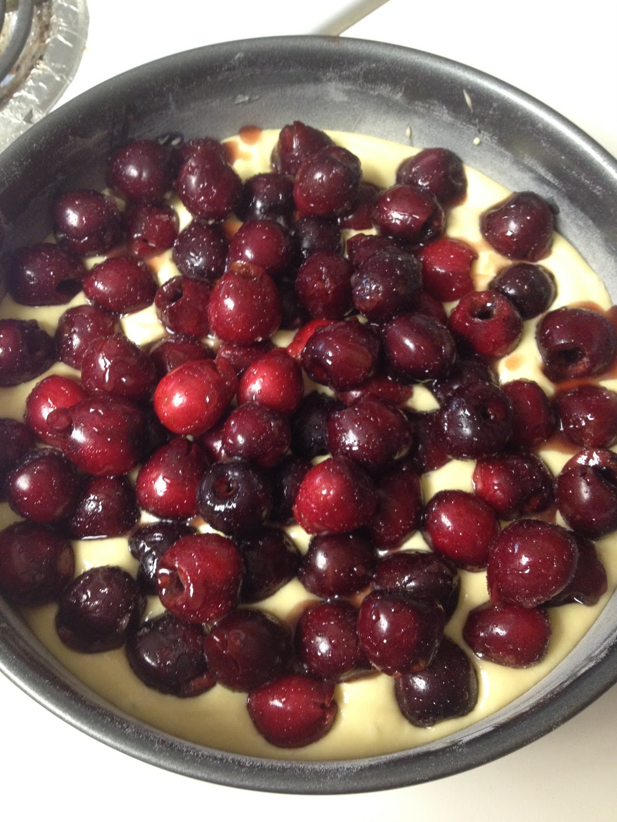 The Verbal Whetstone: Torta di ciliege — Italian cherry cake for summer