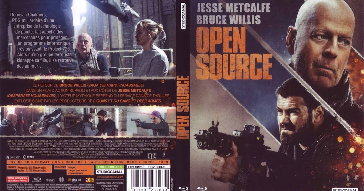 BLU-RAY JAQUETTES BLU-RAY: Open source