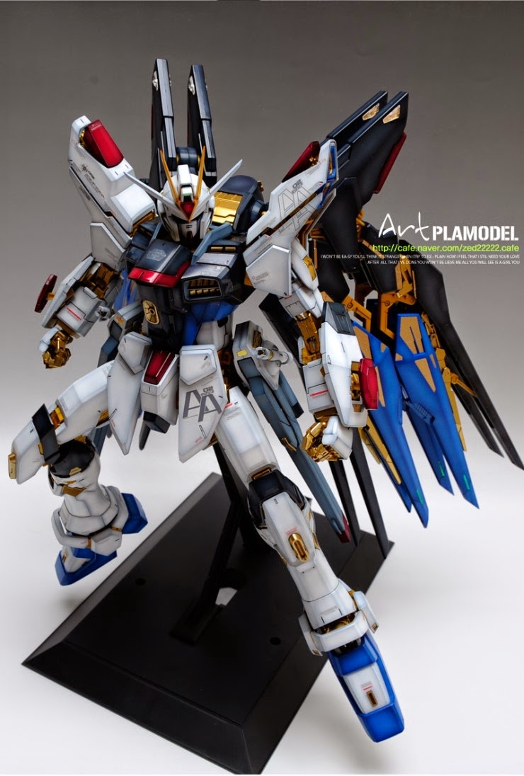 Painted Build: PG 1/60 Strike Freedom Gundam