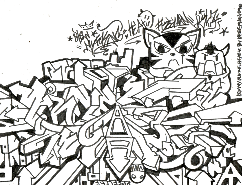 just graffitis: sin color