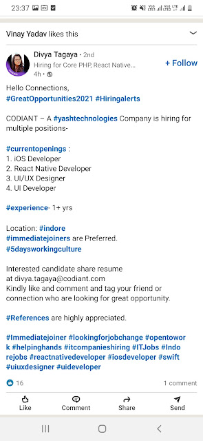 Job Alert For Java Python Php Angular And Net Profile