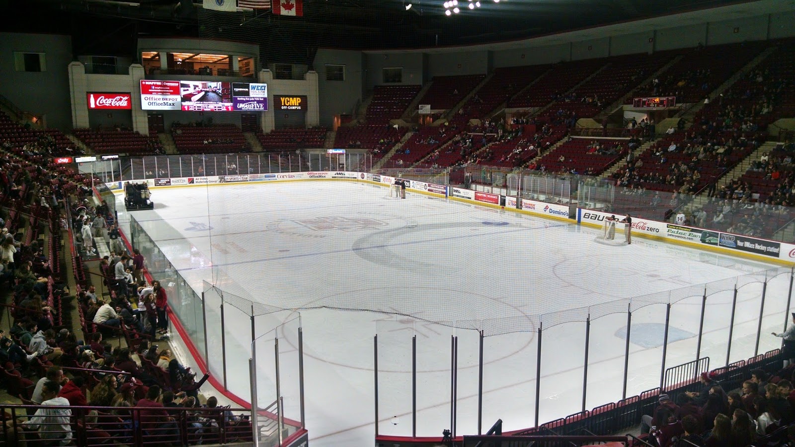 Hockey East Arenas : r/collegehockey