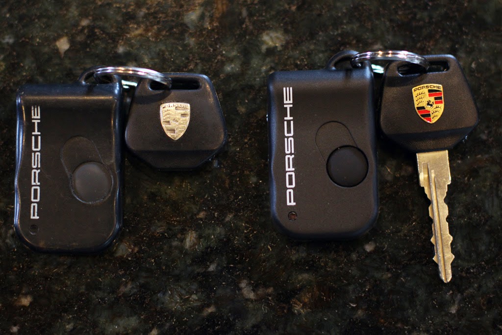 Two-Fourths Full: A Porsche 993 Blog: Key Fob Replacement