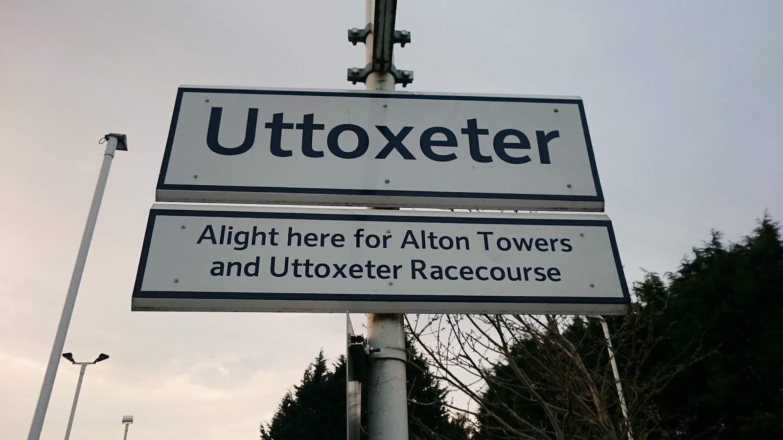 Curling Stones for Lego People: U is for Uttoxeter