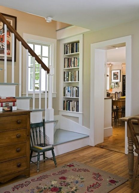 Content in a Cottage: So Many Bookshelves in this Restored Farmhouse