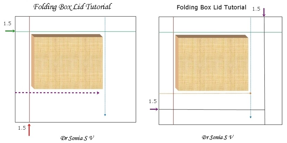 Cards ,Crafts ,Kids Projects: Folding Box Tutorial - Quilled Box