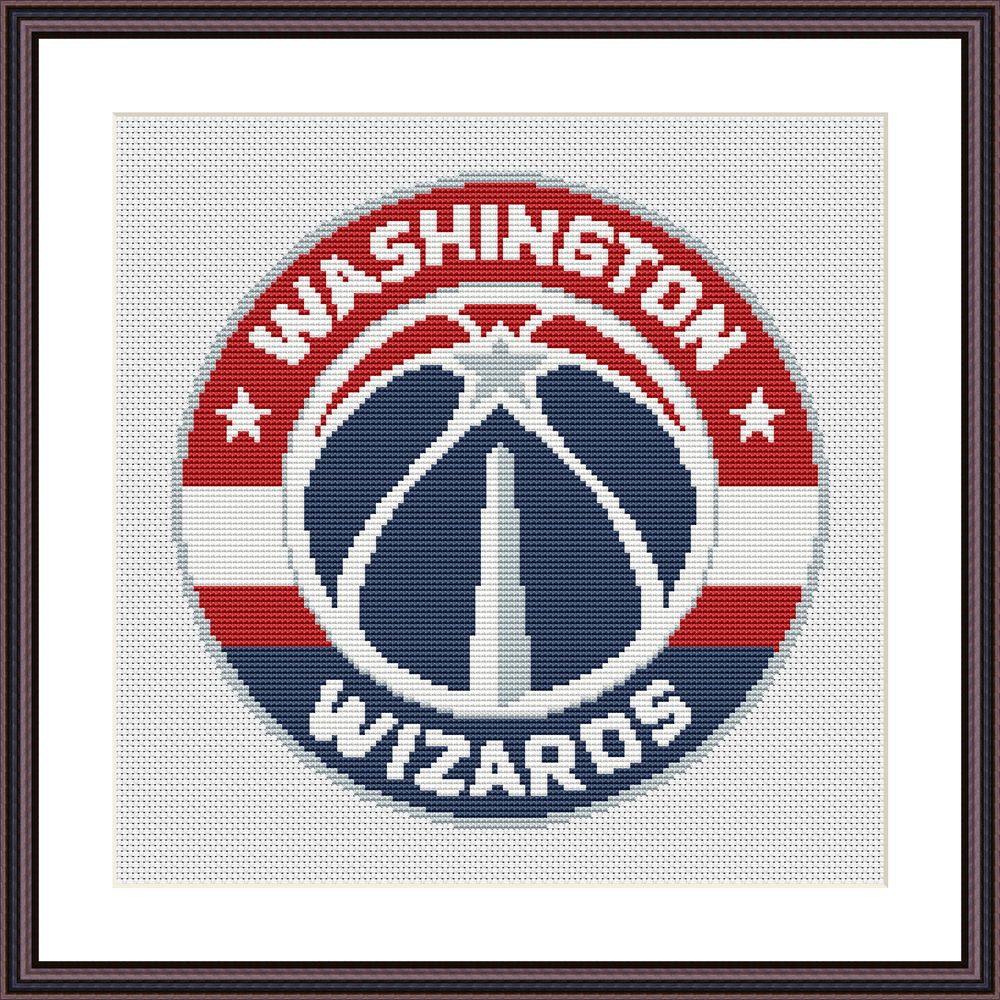 Tango Stitch easy cross stitch designs: Washington Wizards simple cross ...