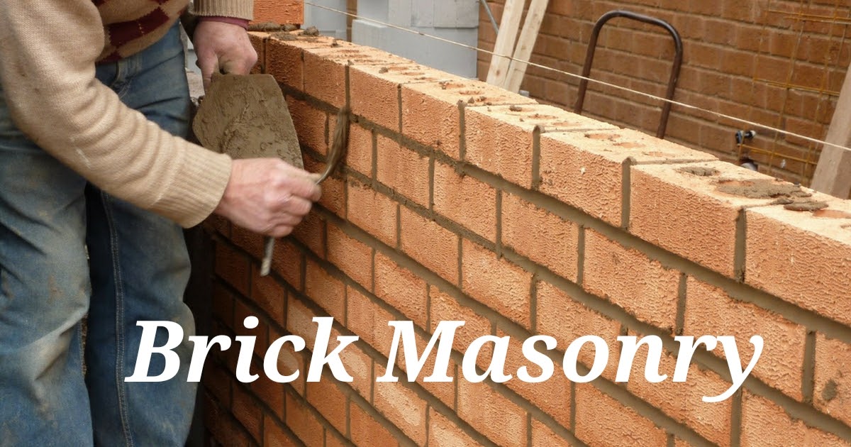 Brick masonry work and it's Tolerance limits ( Specifications of Brick ...