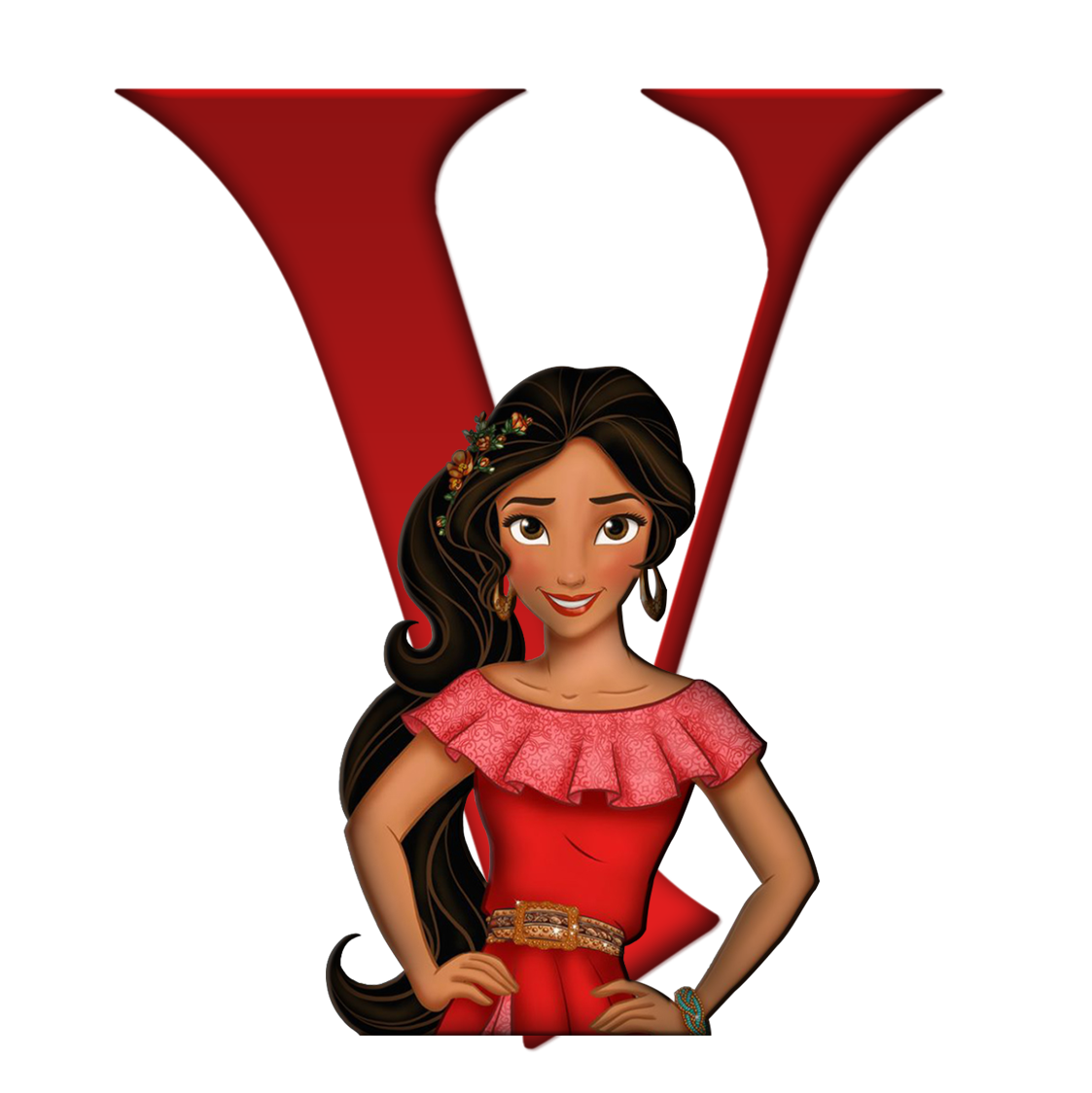 Sussurro de Amor: Alfabeto Princesa Elena