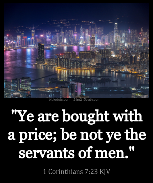 2 Timothy 2:15 Truth: Verse of the Day: 1 Corinthians 7:23 KJV