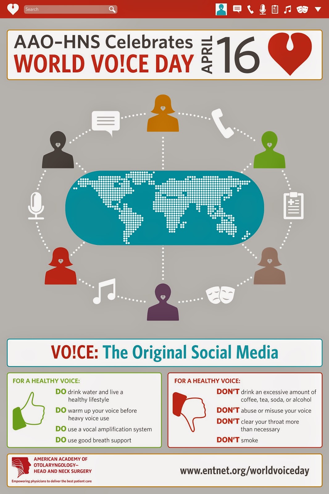 World Voice Day 2015 Infographic | Fauquier ENT Blog