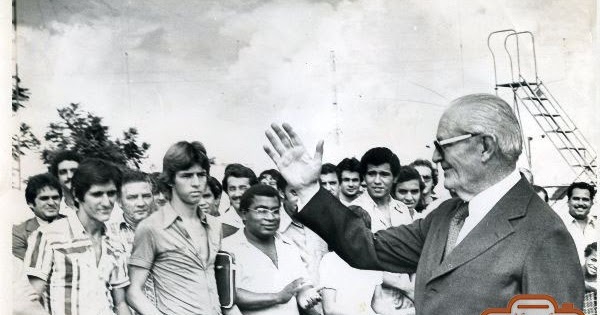 Uberaba em Fotos: General Ernesto Geisel no aeroporto Mário de Almeida ...