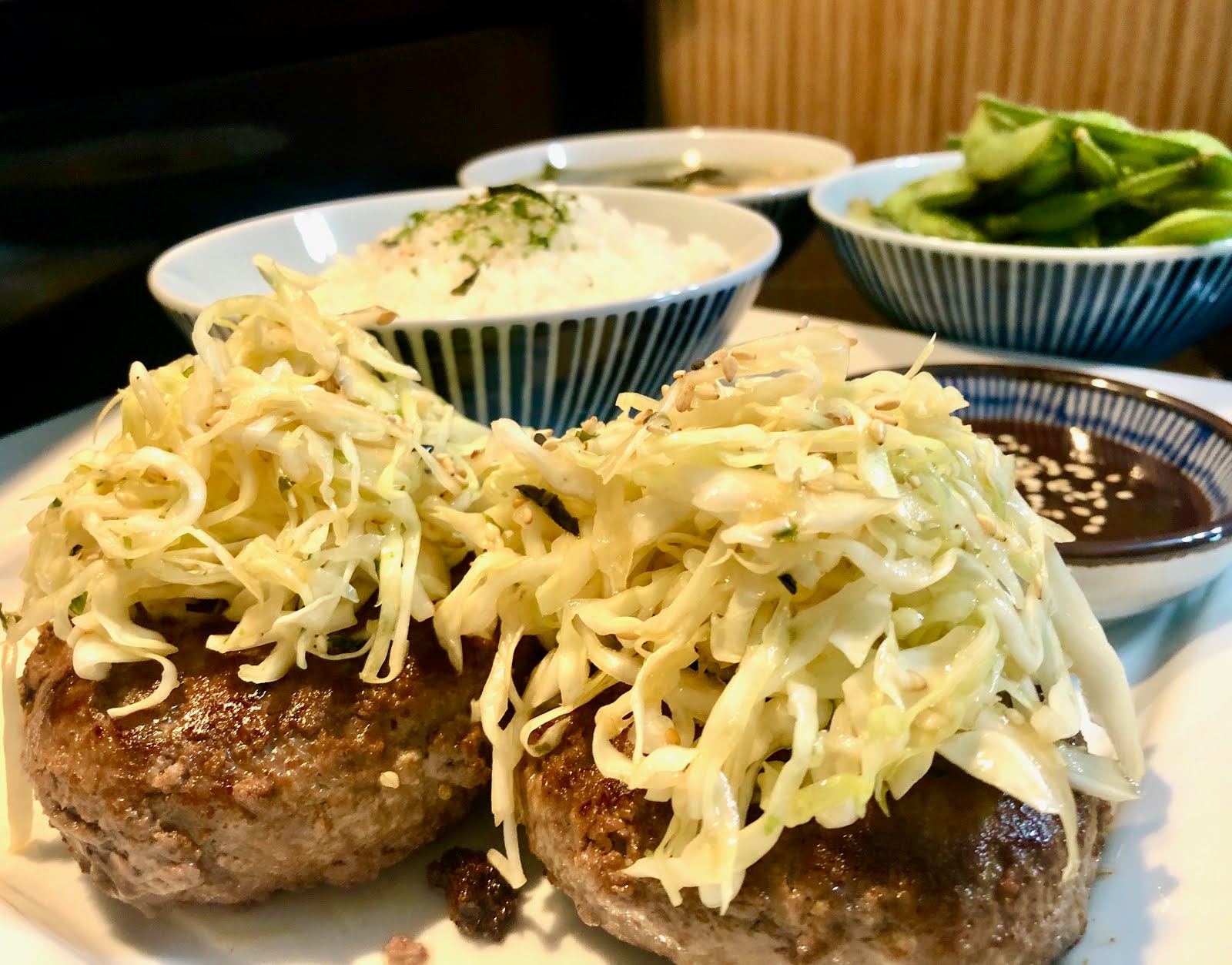 "The eyes eat first."