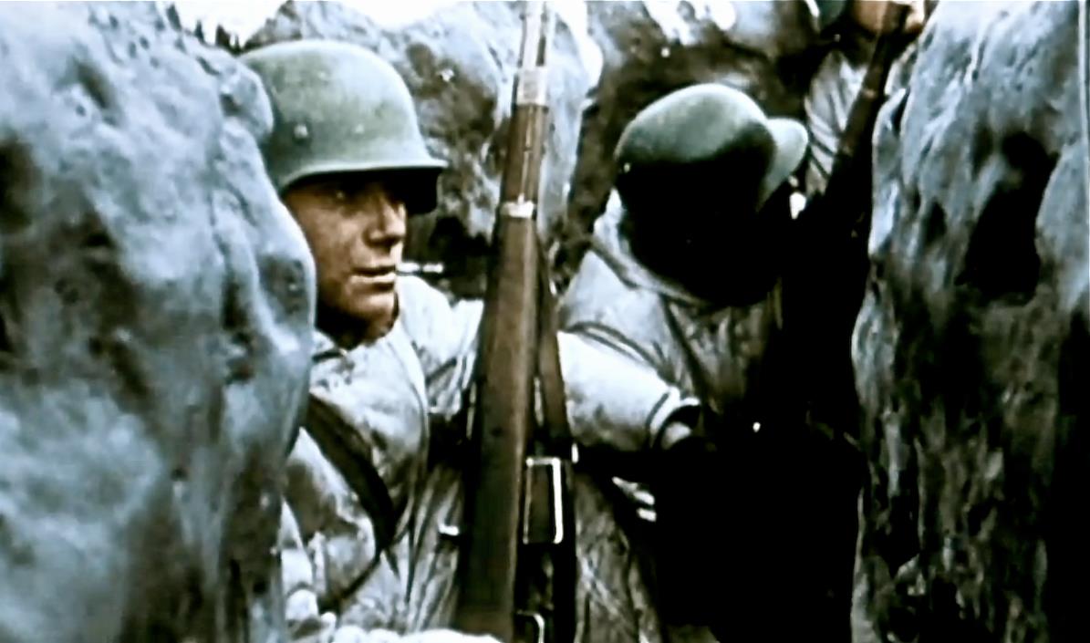 Third Reich Color Pictures: Trenches and Foxholes in Color