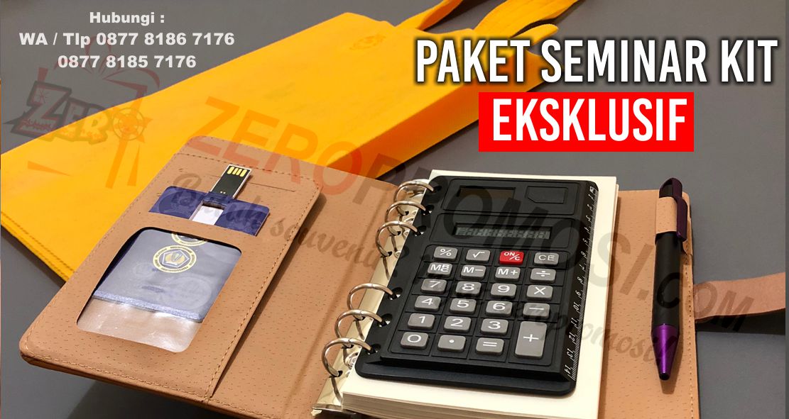 Paket Seminar Kit Eksklusif | Unik, Cepat & Berkualitas | zeropromosi ...