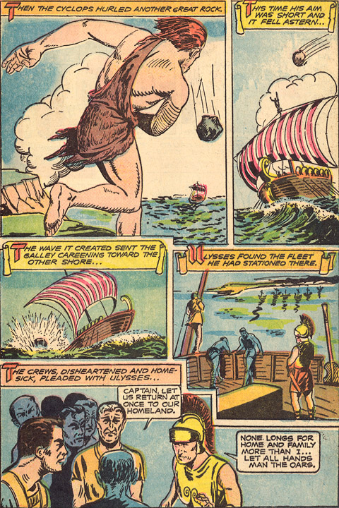 The Odyssey comic book adaptation