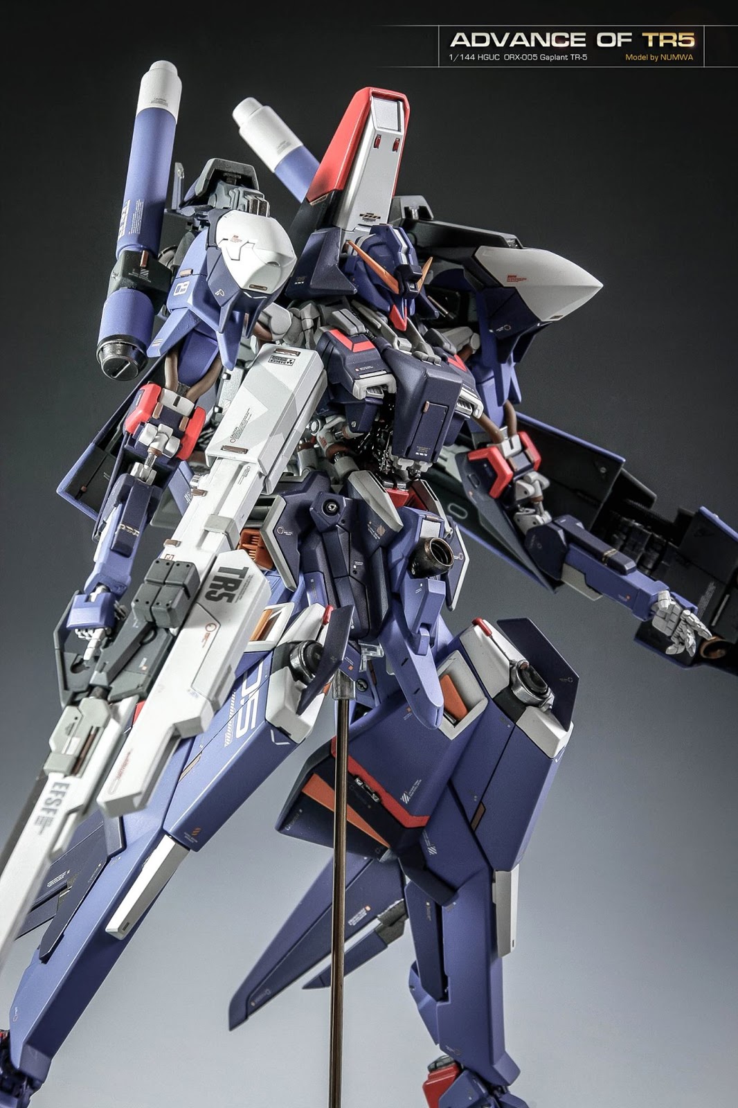 Custom Build: HGUC 1/144 ORX-005 Gaplant TR-5 [Advanced]