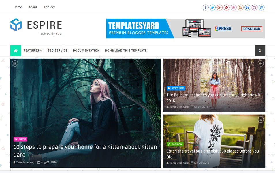 The Best Free Responsive Blogger Templates For Download