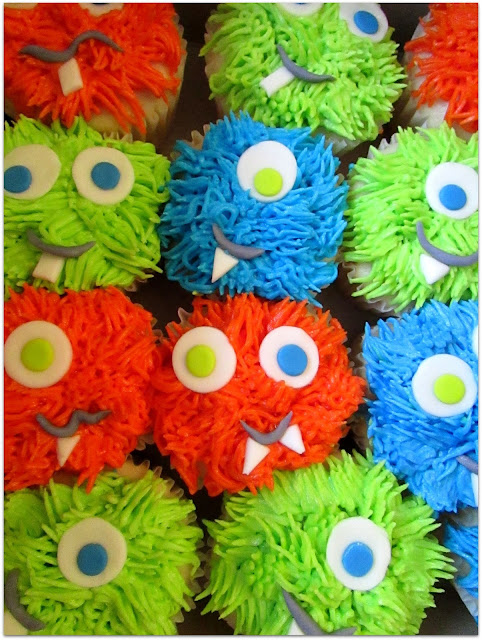 Samantha's Sweets and Sam's Sweet Art: Little Monster First Birthday