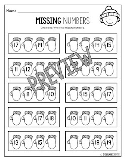 Emily Jane Creates: JANUARY NO PREP KINDERGARTEN PACKET-OVER 100 PAGES!
