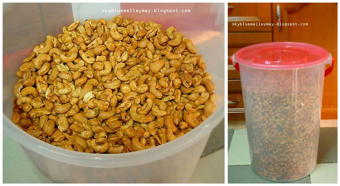 Curlybabe's Satisfaction: Gajus Goreng Pedas Daun Kari