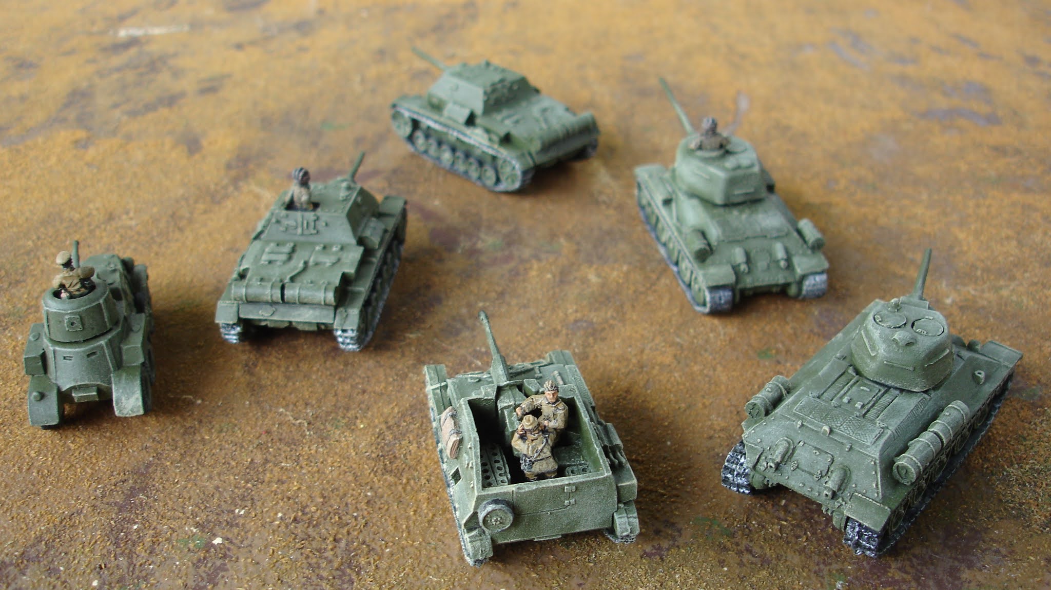 One Sided Miniature Wargaming Discourse: 294 grams of Soviets