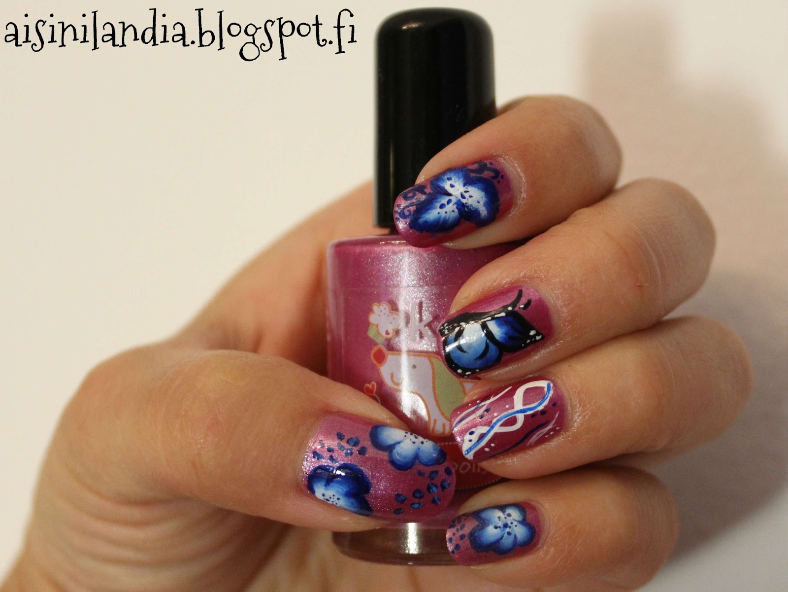 What Is One Stroke Nail Art at Roderick Tipton blog