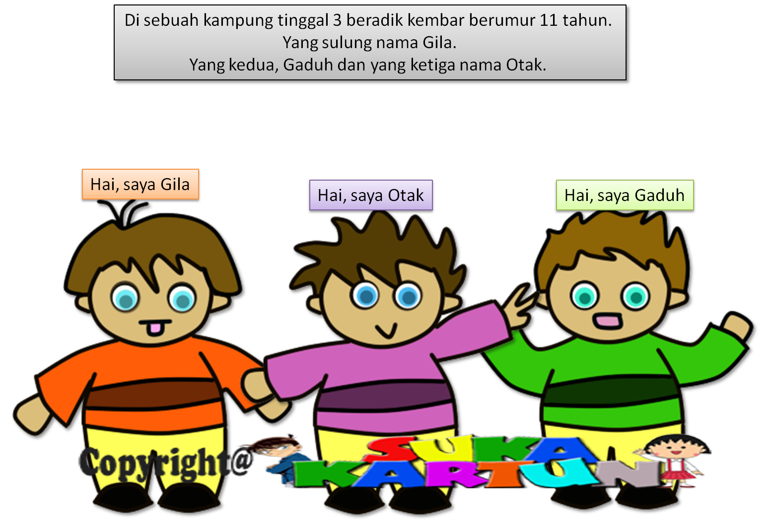 sukakartun23: Gila, Gaduh, dan Otak