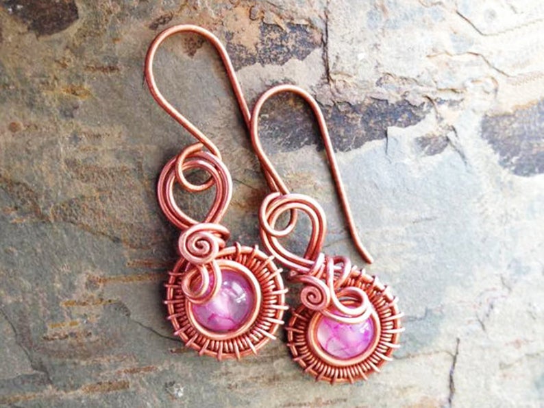 Swirly Wire Woven Jewelry Tutorials by majesticwireartworks / The ...