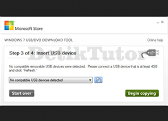 Cara Mudah Membuat Bootable Windows menggunakan Windows USB/DVD ...
