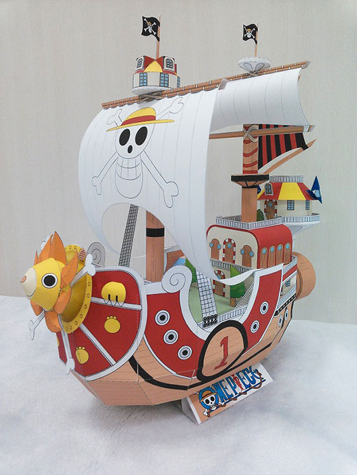 One Piece: Thousand Sunny Papercraft | Paperized Crafts